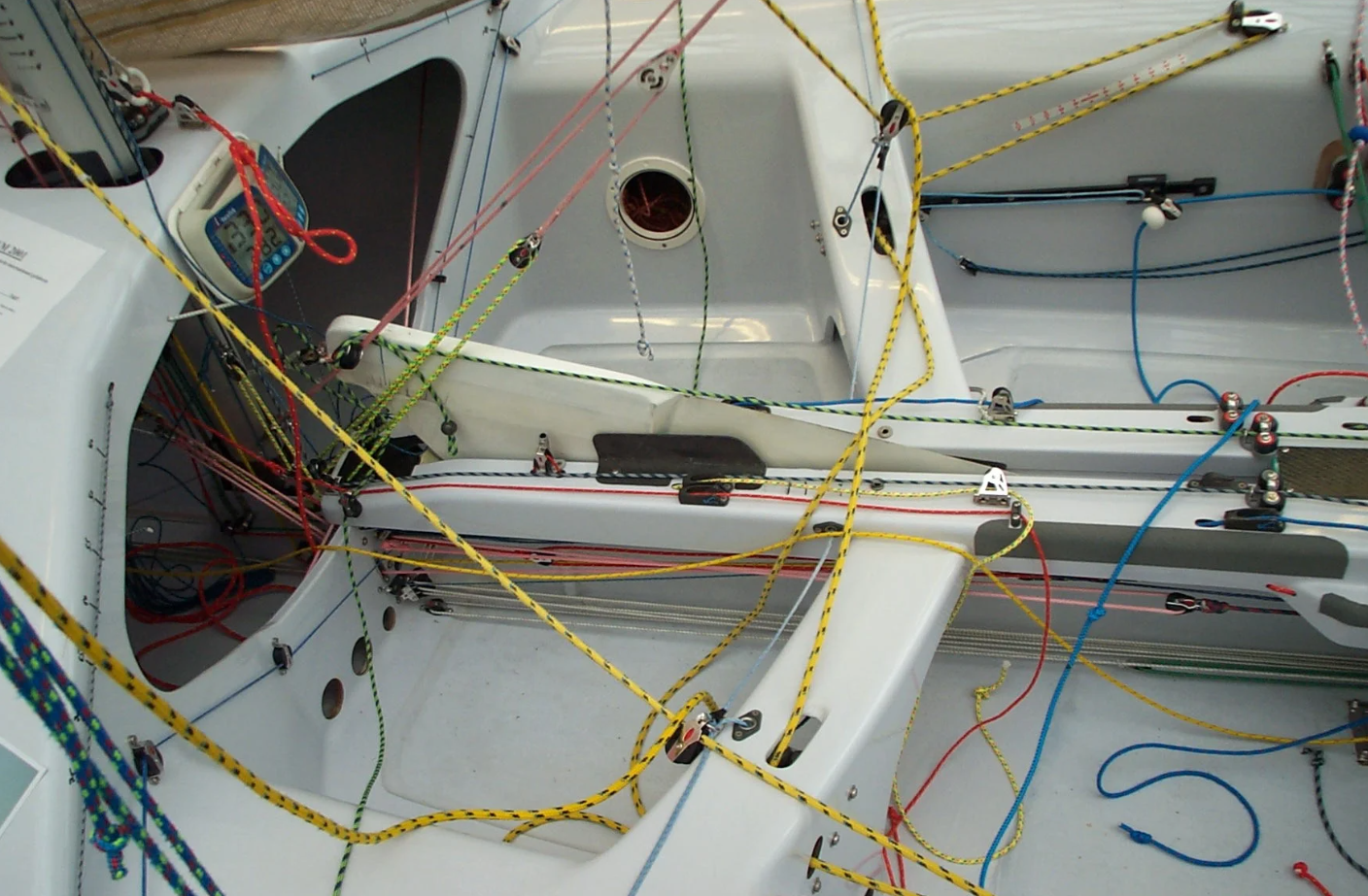 Performance dinghy ropes explained