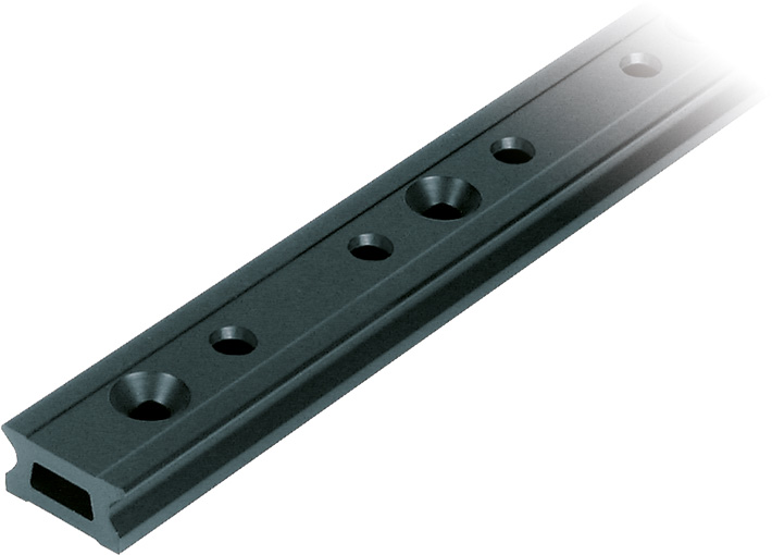 Ronstan Series 26 Track, Black, 996 mm M6 CSK fastener holes. Pitch ...
