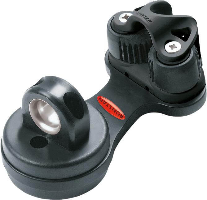 Ronstan Swivel Dead Eye, Cleat, 3-12mm Rope | RF60 | Upffront