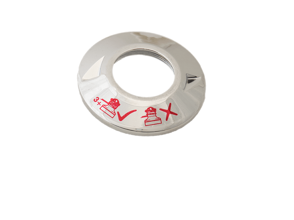 Lewmar Ocean 14/16ST Chrome Top Cap & O-Ring kit | 48000443 | Upffront